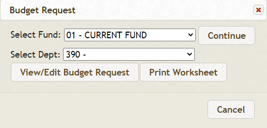 Adjusting Budget Requests – Municipal Software Inc.