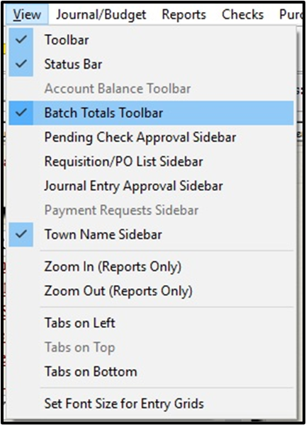Using The Batch Tool – Municipal Software Inc.